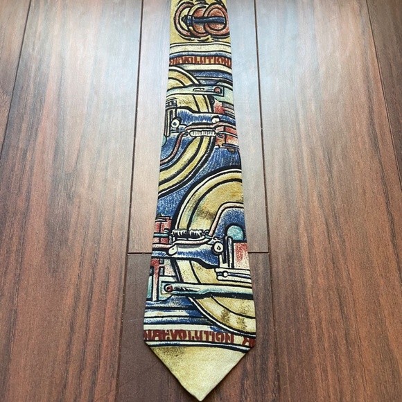 The Beatles | Accessories | The Beatles Revolution 968 Vintage Silk Tie ...